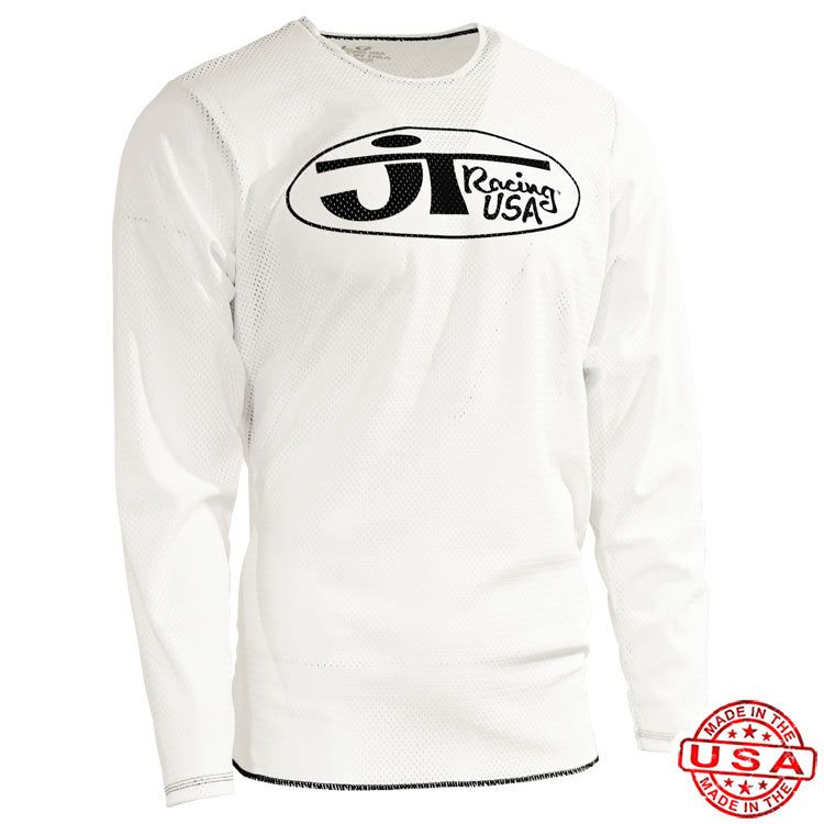 JT RACING Classic Mesh Jersey - White JTR-417E92 - Karmaloop