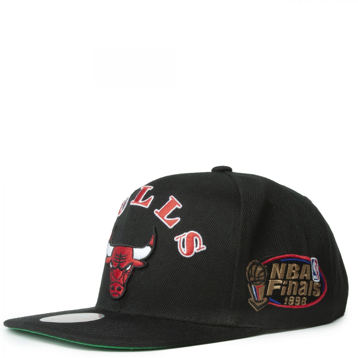 MITCHELL & NESS Chicago Bulls Snapback 6HSSMM21131-CBUBLCK - Karmaloop