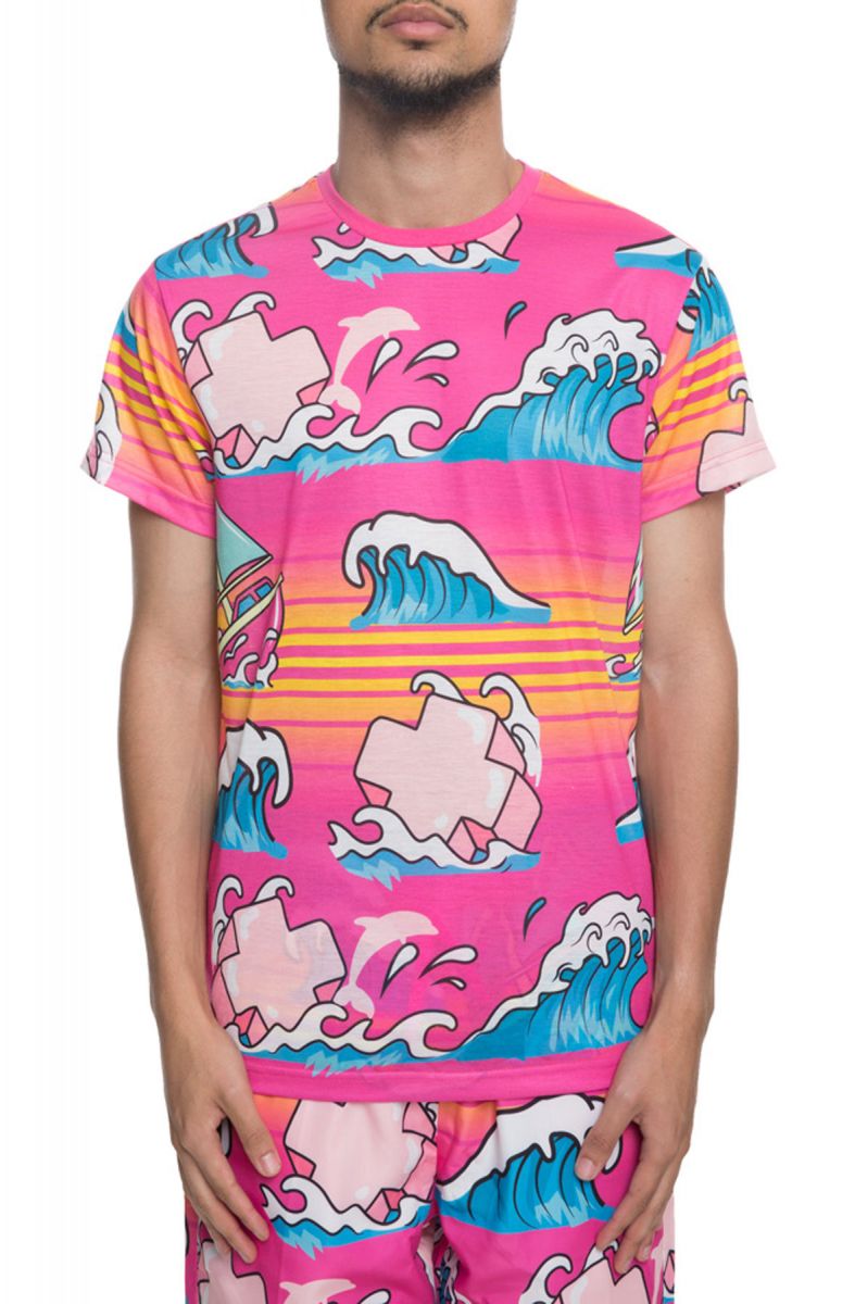 PINK DOLPHIN Summer Splash Tee SU11804SSTMU - Karmaloop