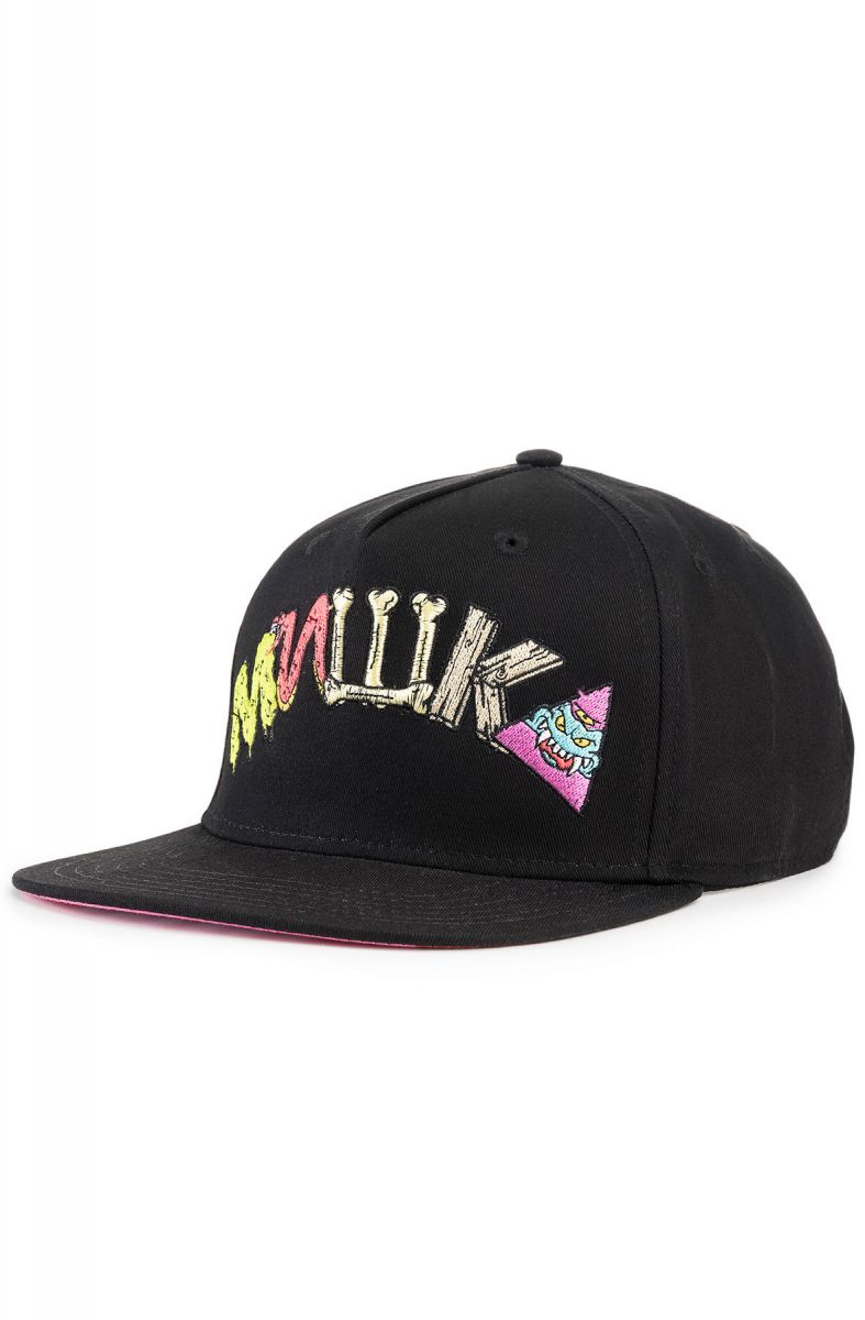 MISHKA The Cyrillic Icon Snapback in Black EX151715-BLK - PLNDR