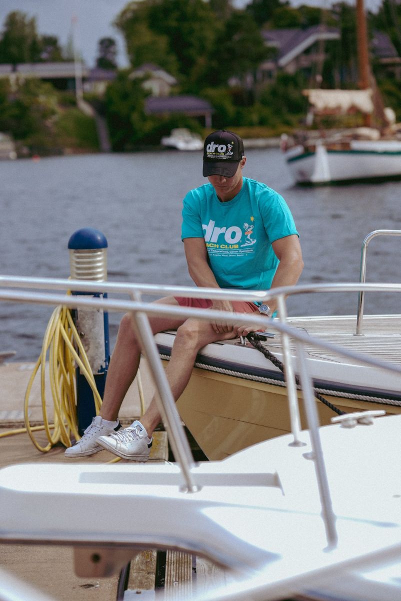 DRO Beach Club Trucker Hat - Black TRUCK-BEACHCLUB-BLACK - Karmaloop