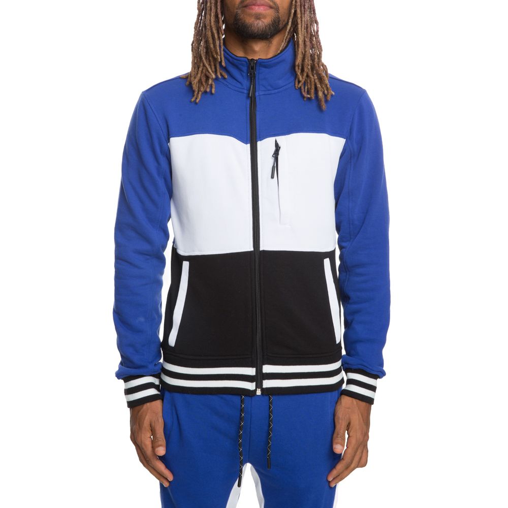 FBRK FULL ZIP TRACK JACKET JG 8754 CONCBL - Karmaloop