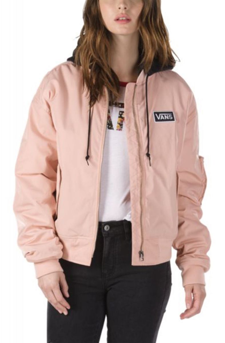 VANS The Boom Boom Hooded Jacket in Rose Cloud VN0A3PD6OBJ - Karmaloop