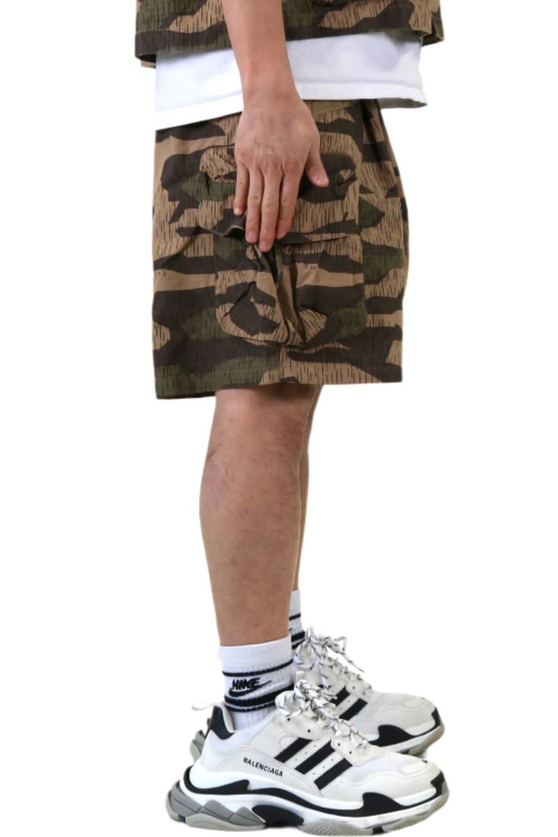 KLEEP KILO Fine Ripstop Twill Wide bottom opening short pants. KSP-2100 ...