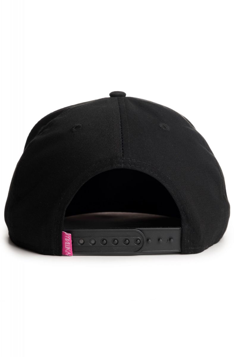 MISHKA The Cyrillic Icon Snapback in Black EX151715-BLK - PLNDR