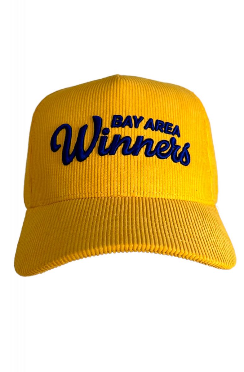 STAY WINNING Corduroy Bay Area Winners Hat (YELLOW) SW-0322 - Karmaloop