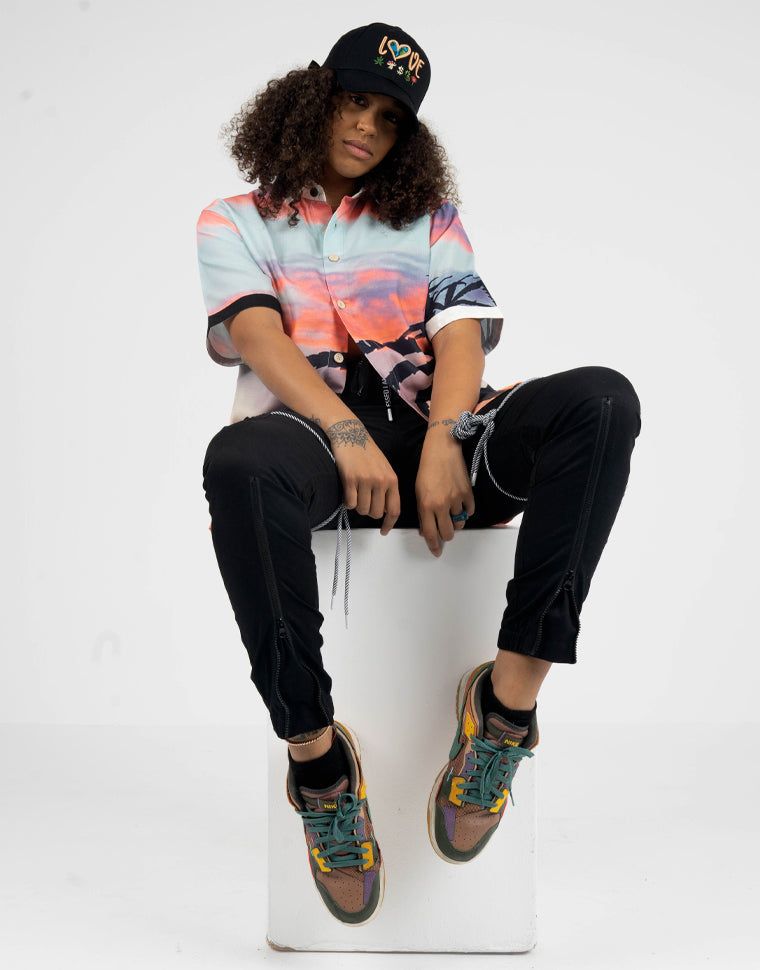 THE HIDEOUT CLOTHING In The Clouds Button-Up Shirt HDTCLTHNG-BA2160 ...