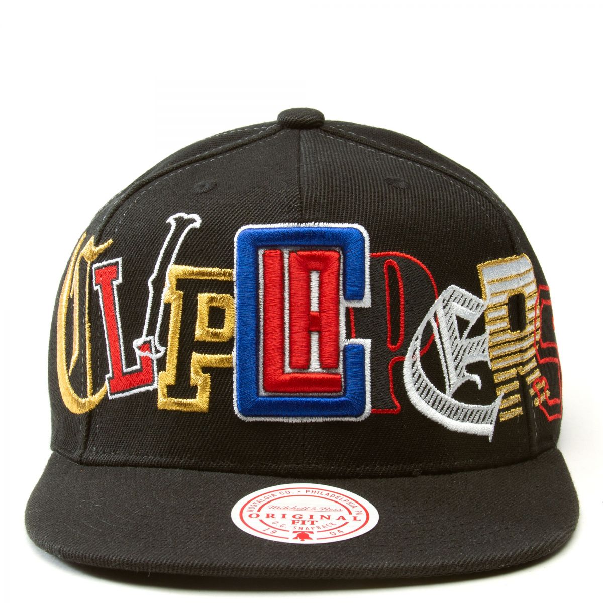 MITCHELL & NESS Los Angeles Clippers Hype Type Snapback HHSS3180 ...