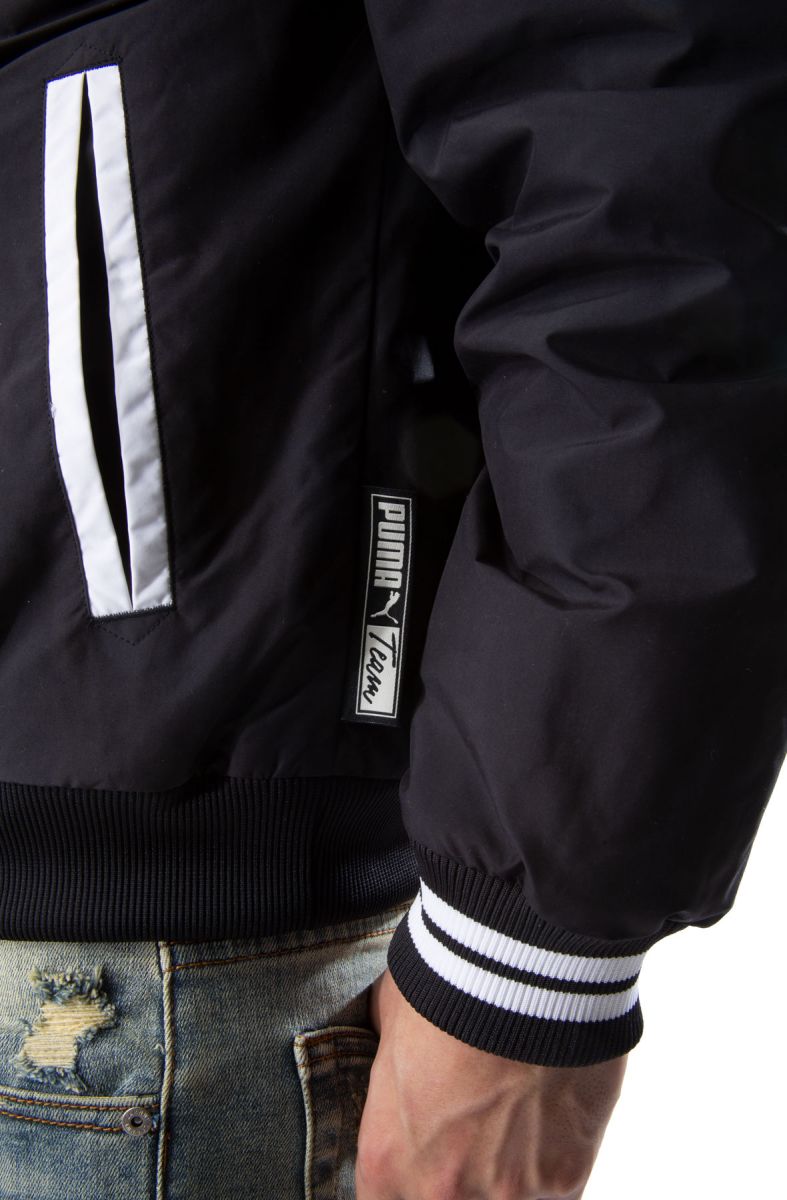 PUMA Team Letterman Jacket 534307 01 - Karmaloop