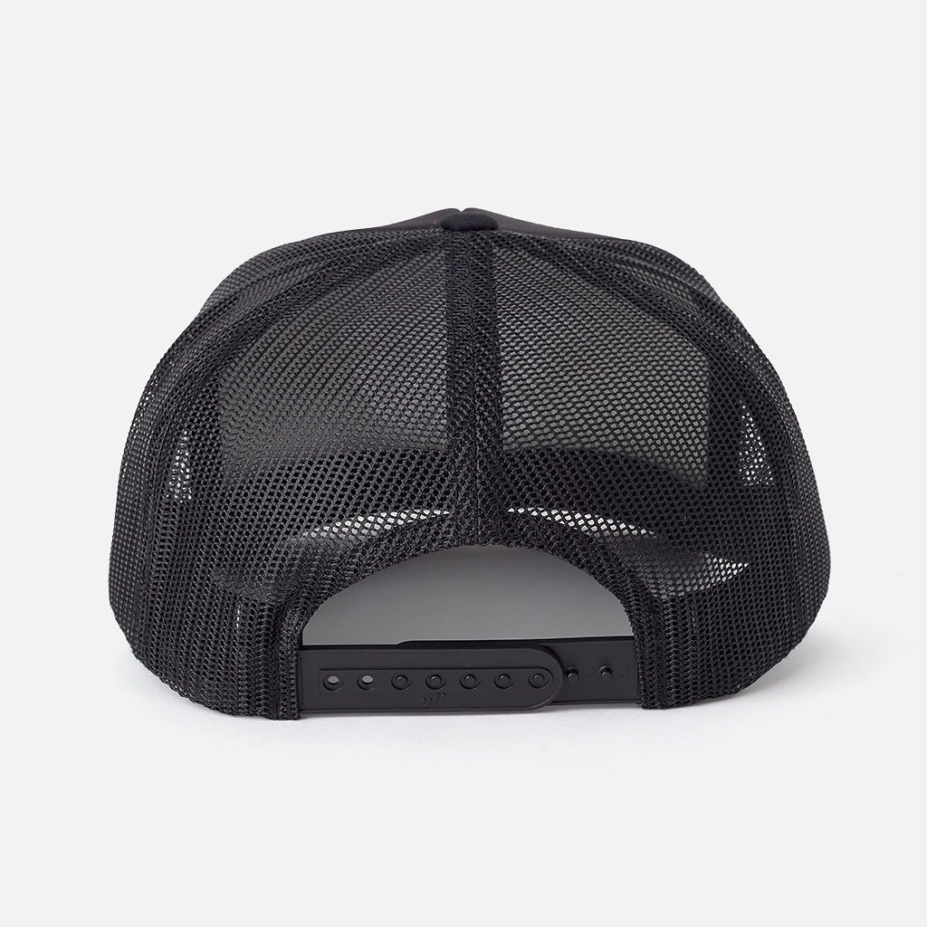 8&9 MFG CO Clout Angel Trucker Hat Black 8A9-B35641-BLACK - Karmaloop
