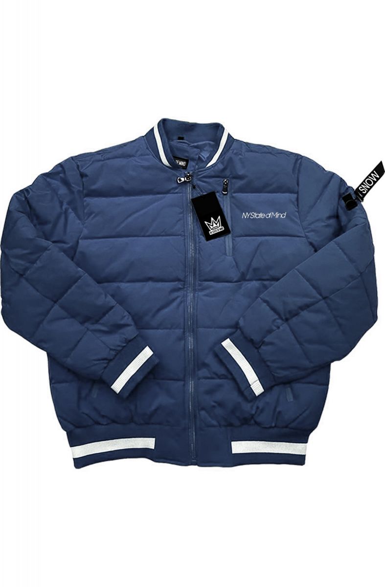 NY STATE OF MIND Quilted Team Jacket QTJ-0003 - Karmaloop