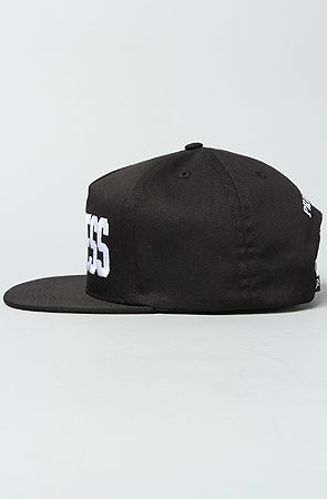 The Ruthless Snapback Cap in Black