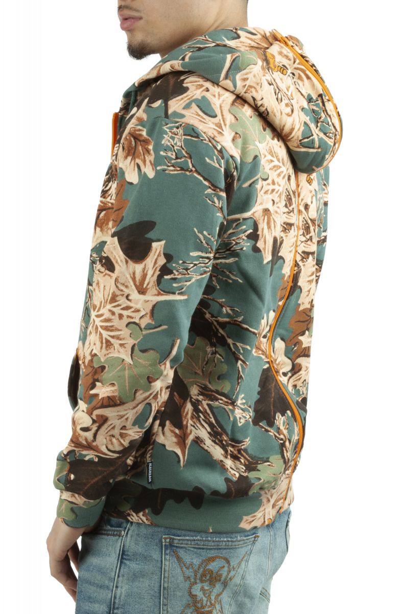 ICE CREAM Invisible Zip Hoodie 421-9305CAM - Karmaloop