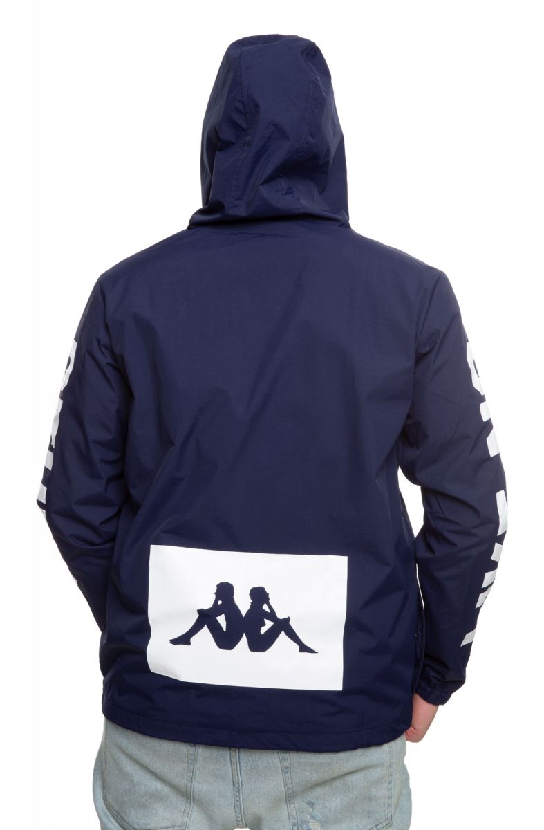 KAPPA Authentic Baspar Jacket in Blue 304ICU0-964-BLU - Karmaloop