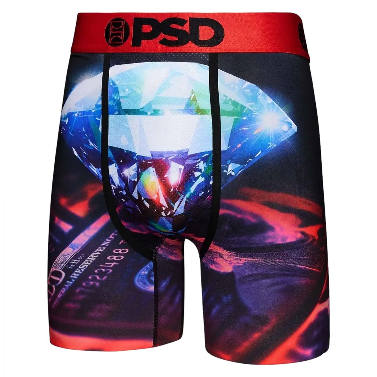 PSD UNDERWEAR Red Diamond BONES Boxer Briefs 123180050 - Karmaloop