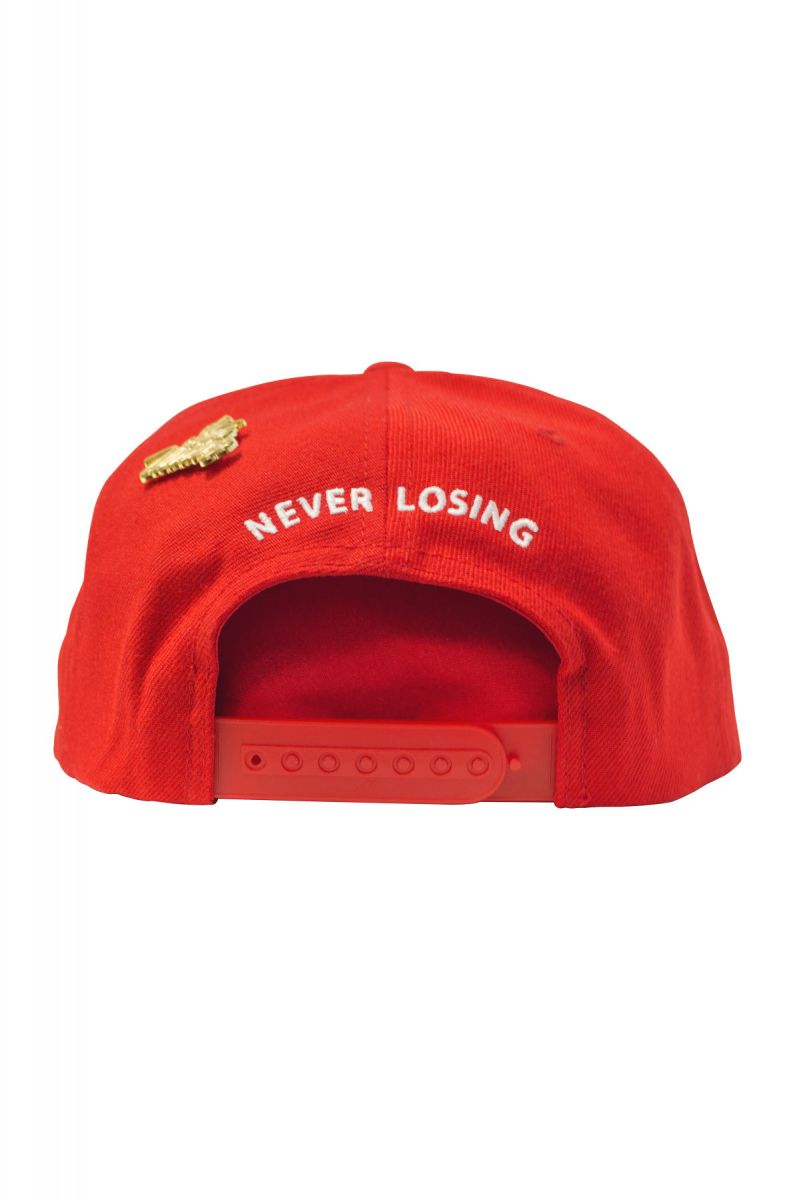 STAY WINNING Red/White Snap Back Hat SW-0186 - Karmaloop