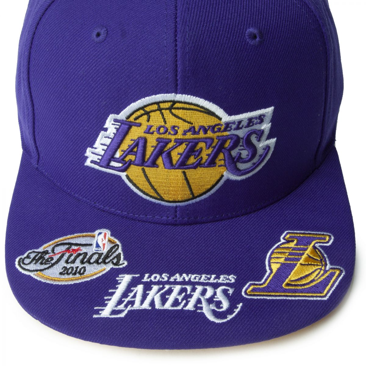 MITCHELL & NESS NBA Los Angeles Lakers Snapback 6HSSMM21129-LALPURP ...