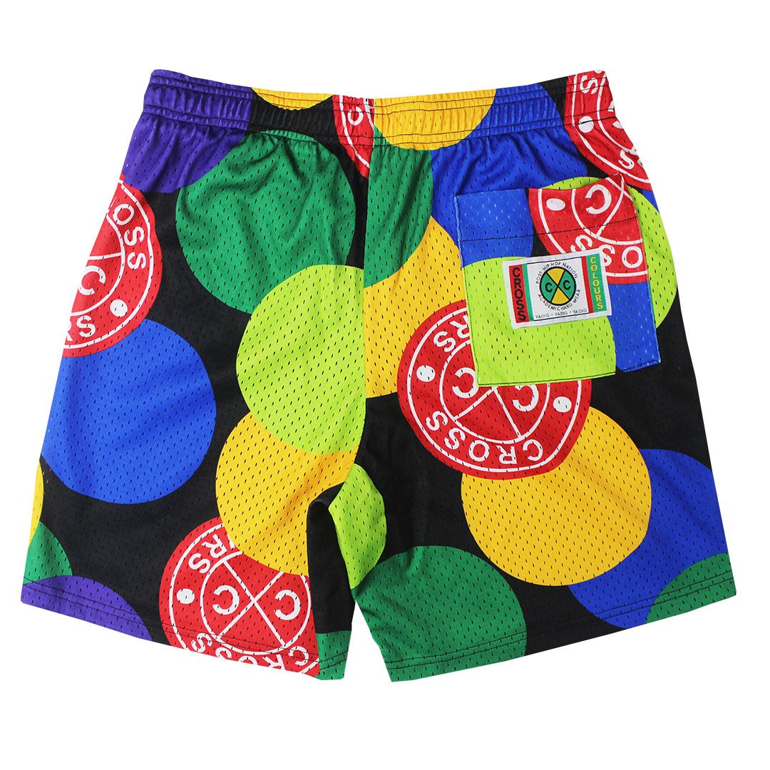 CROSS COLOURS Vintage Dots Shorts C10010CLS-DOT - Karmaloop