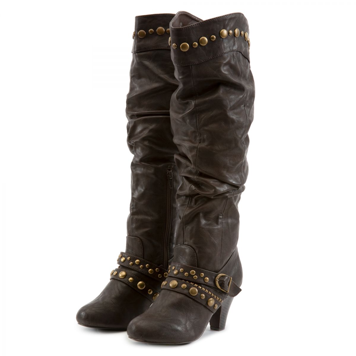 SMACINC. Lorena-4A High Heel Boots LORENA-4A BR - PLNDR
