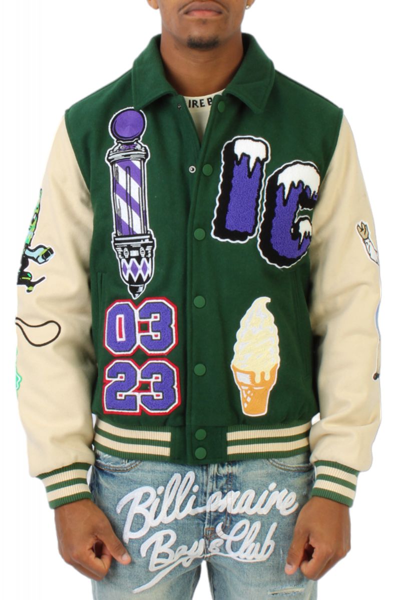 ICE CREAM Dollar Sign Jacket 431-7401GRN - Karmaloop