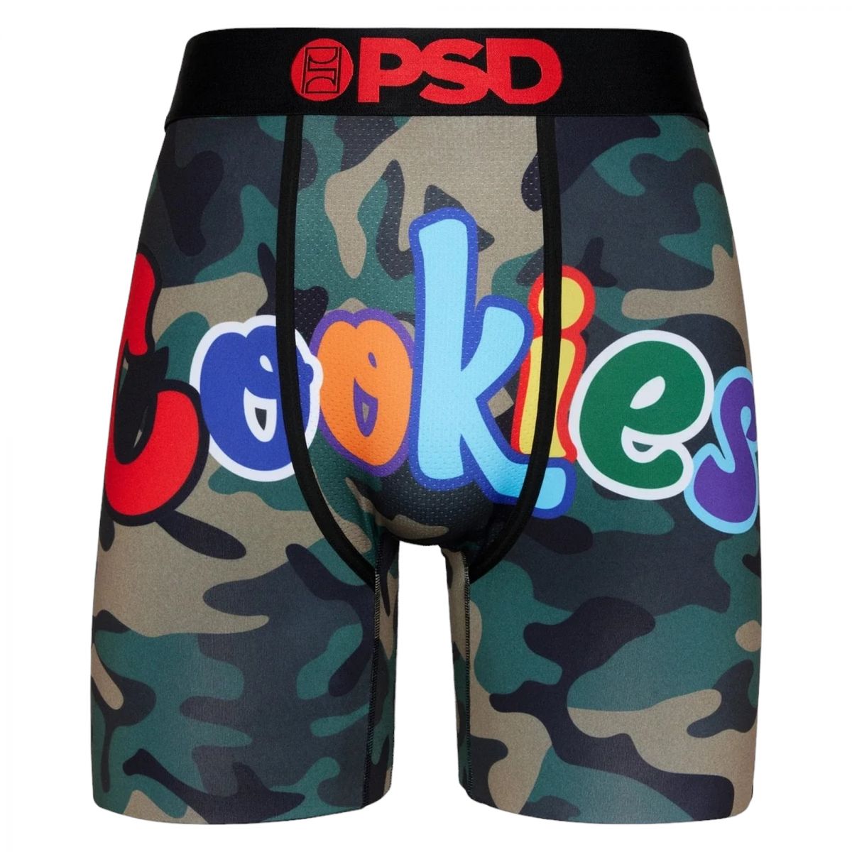 PSD UNDERWEAR Cookies Camo Boxer Briefs 423180279 - Karmaloop