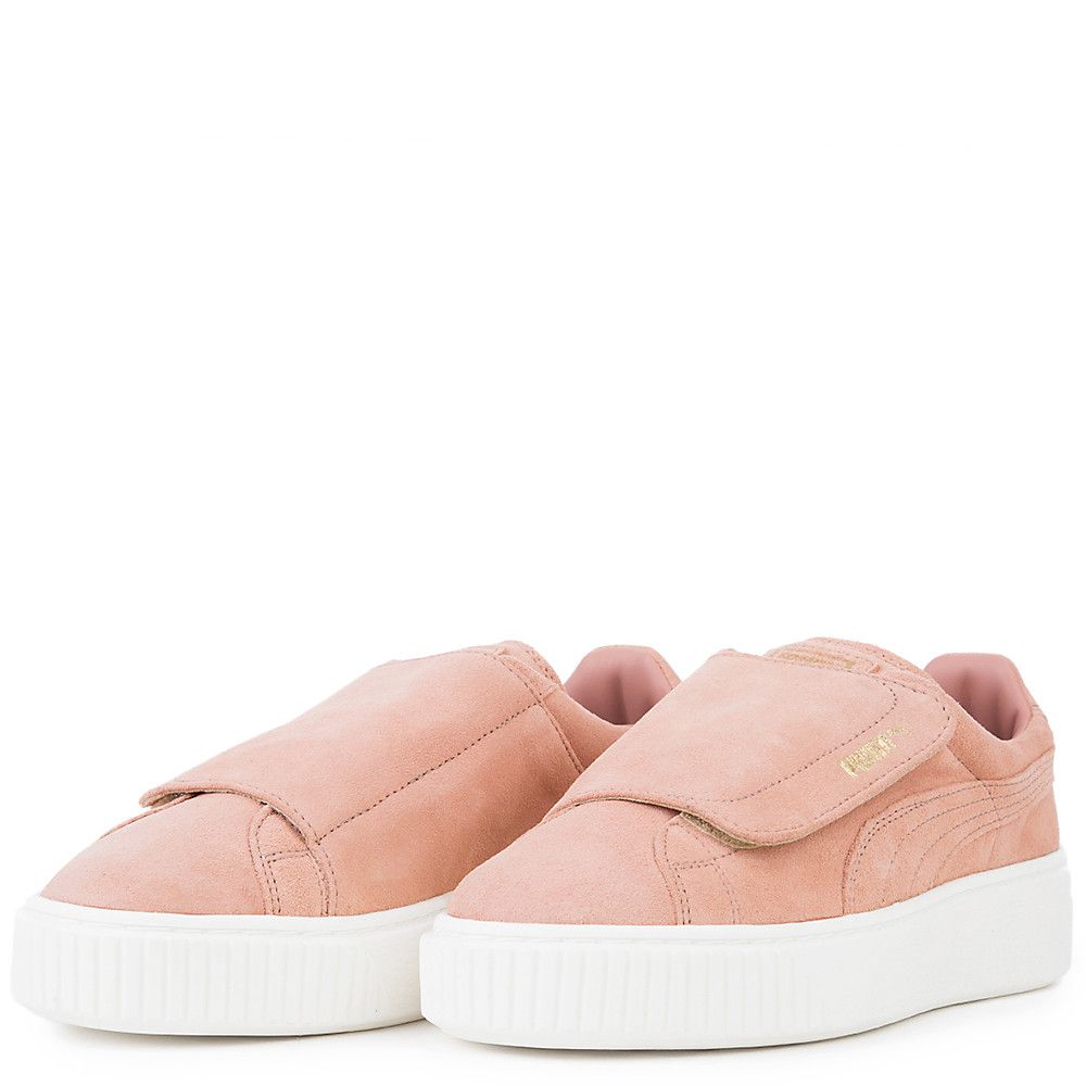PUMA Suede Platform Strap Sneaker CAMEO BROWN-CAMEO BROWN MARSHMALLOW ...