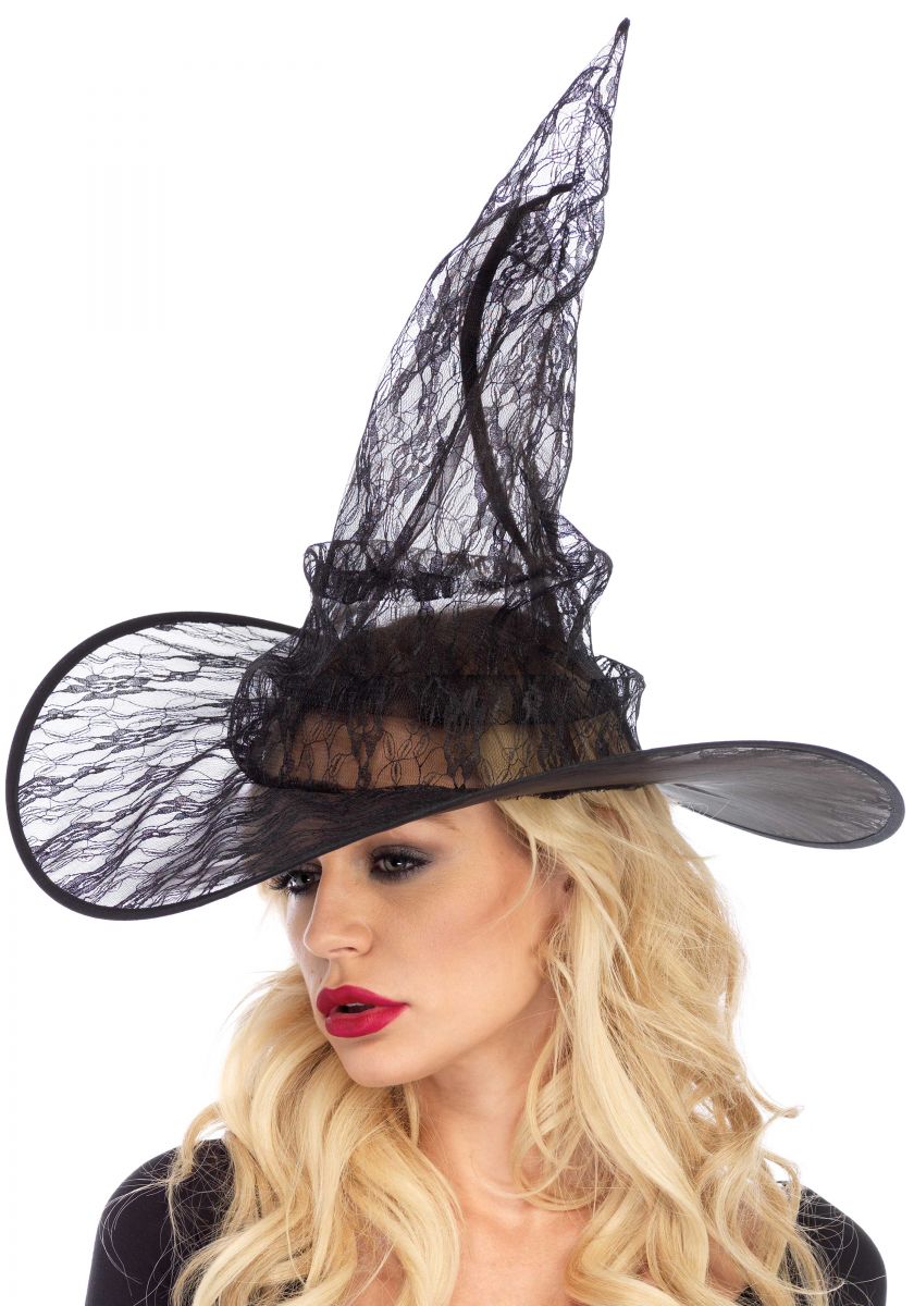 LEG AVENUE Lace Witch Hat SMA A2802-HAT - Karmaloop