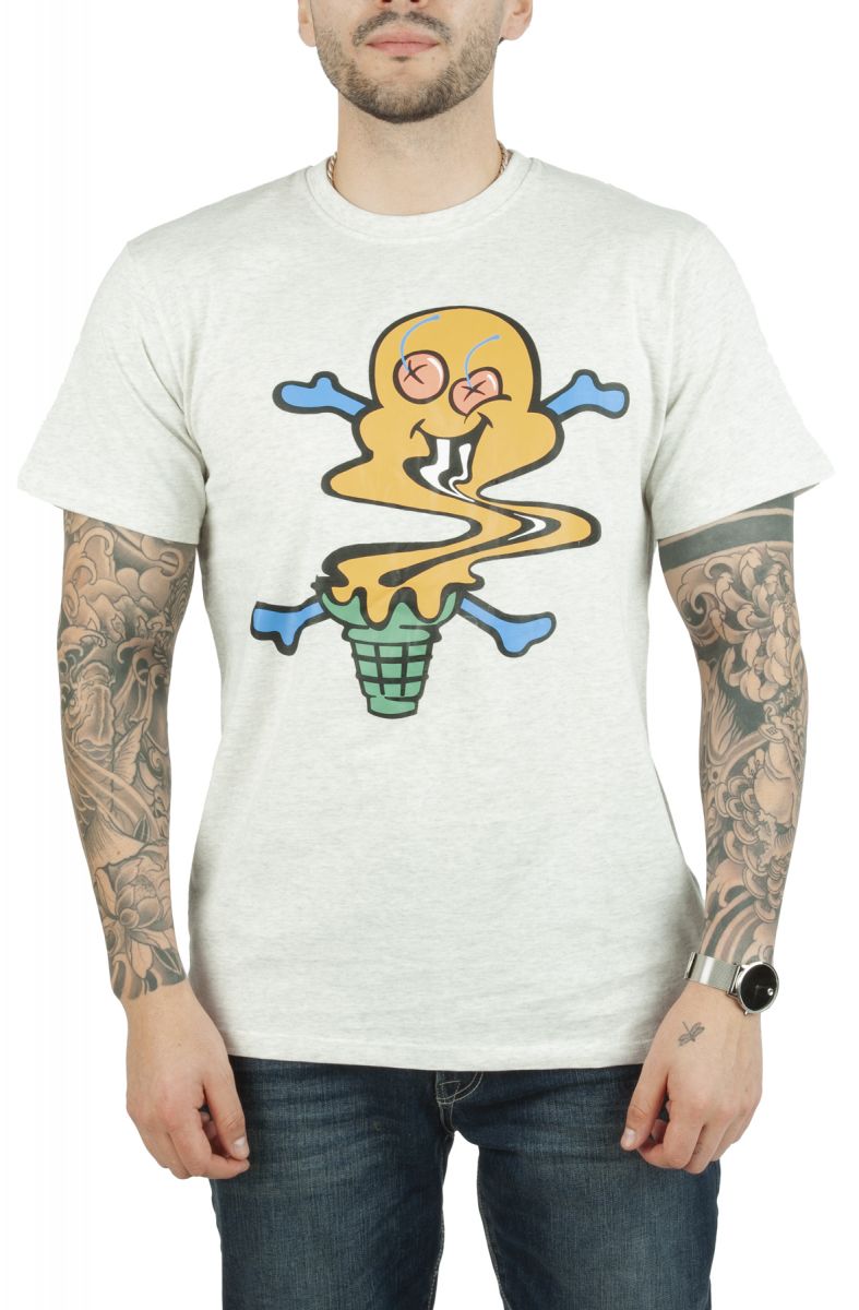 ICE CREAM Static Age Short Sleeve Tee 421-7201GRY - Karmaloop