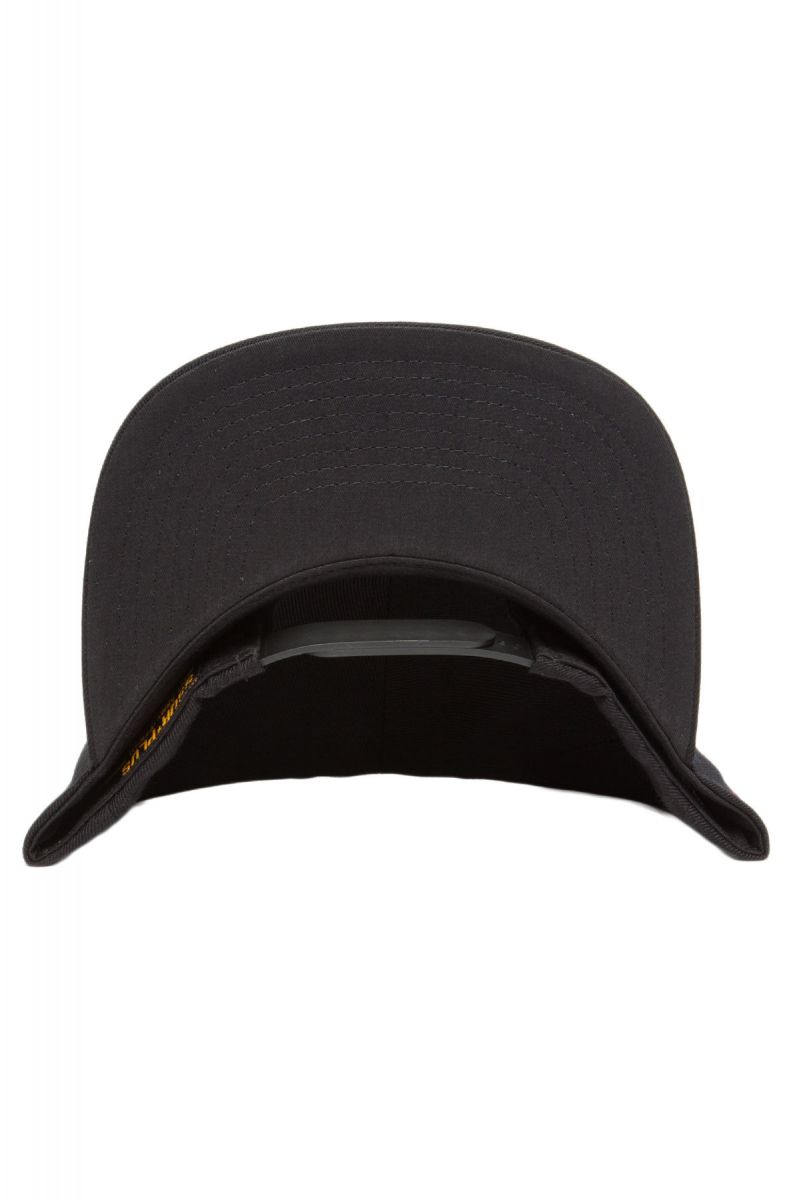 SSUR Hat Scorpion 6 Panel Snapback Black
