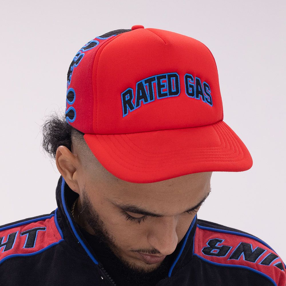 8&9 MFG CO. Rated Gas Flames Trucker Hat 8A9-568775 - Karmaloop