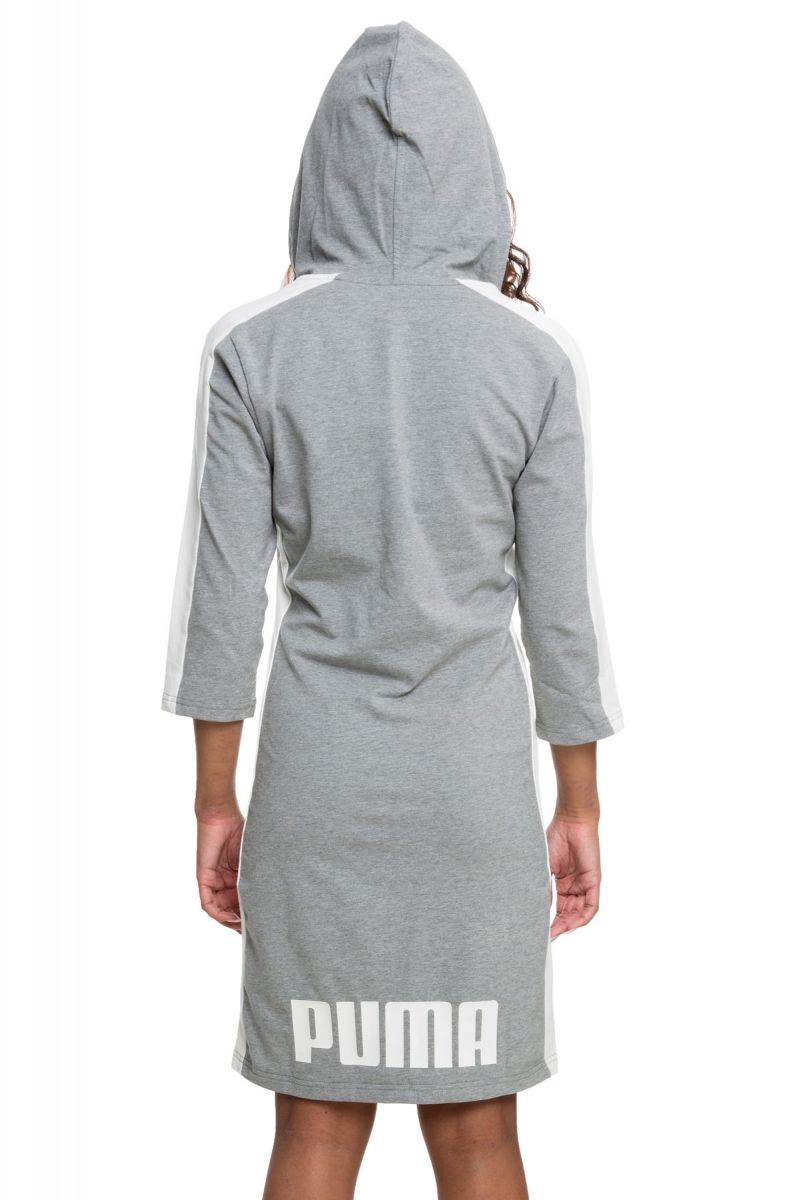 PUMA The Puma Dress in Heather Gray 57353603-GRY - Karmaloop