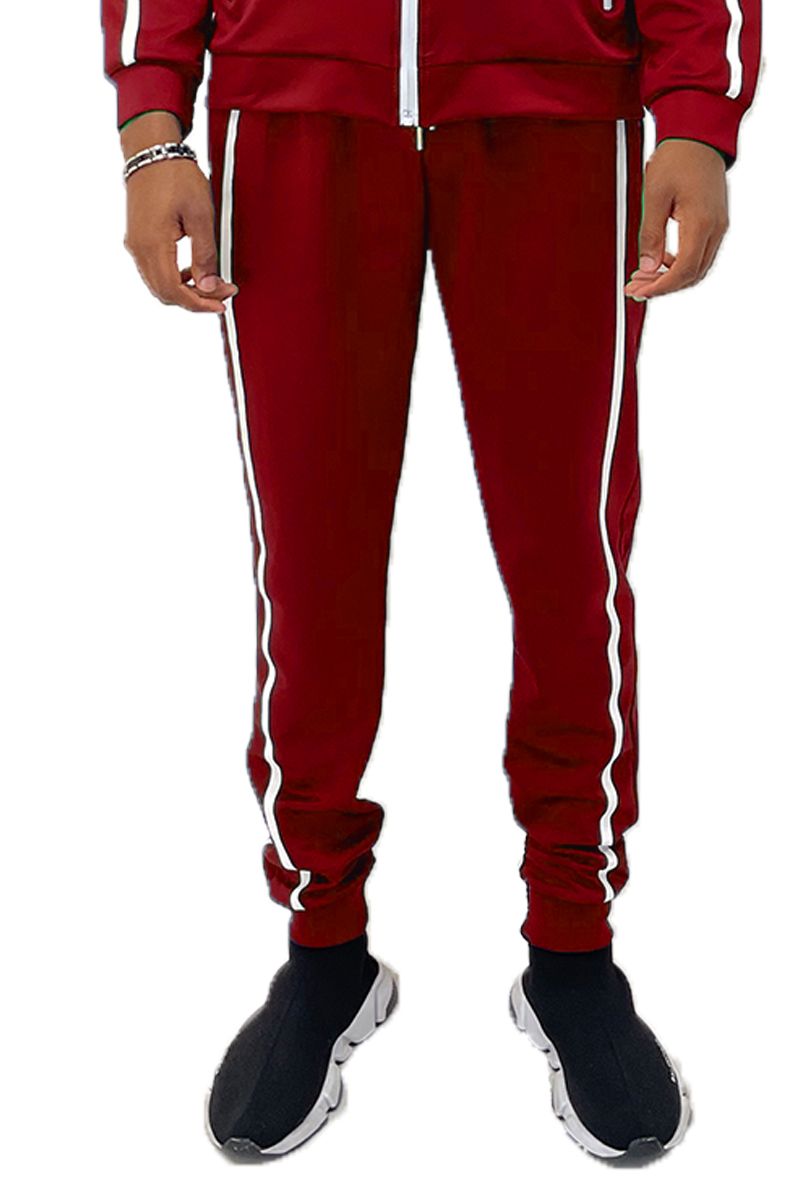 WEIV Cordial Tape Joggers TP570-RED - Karmaloop