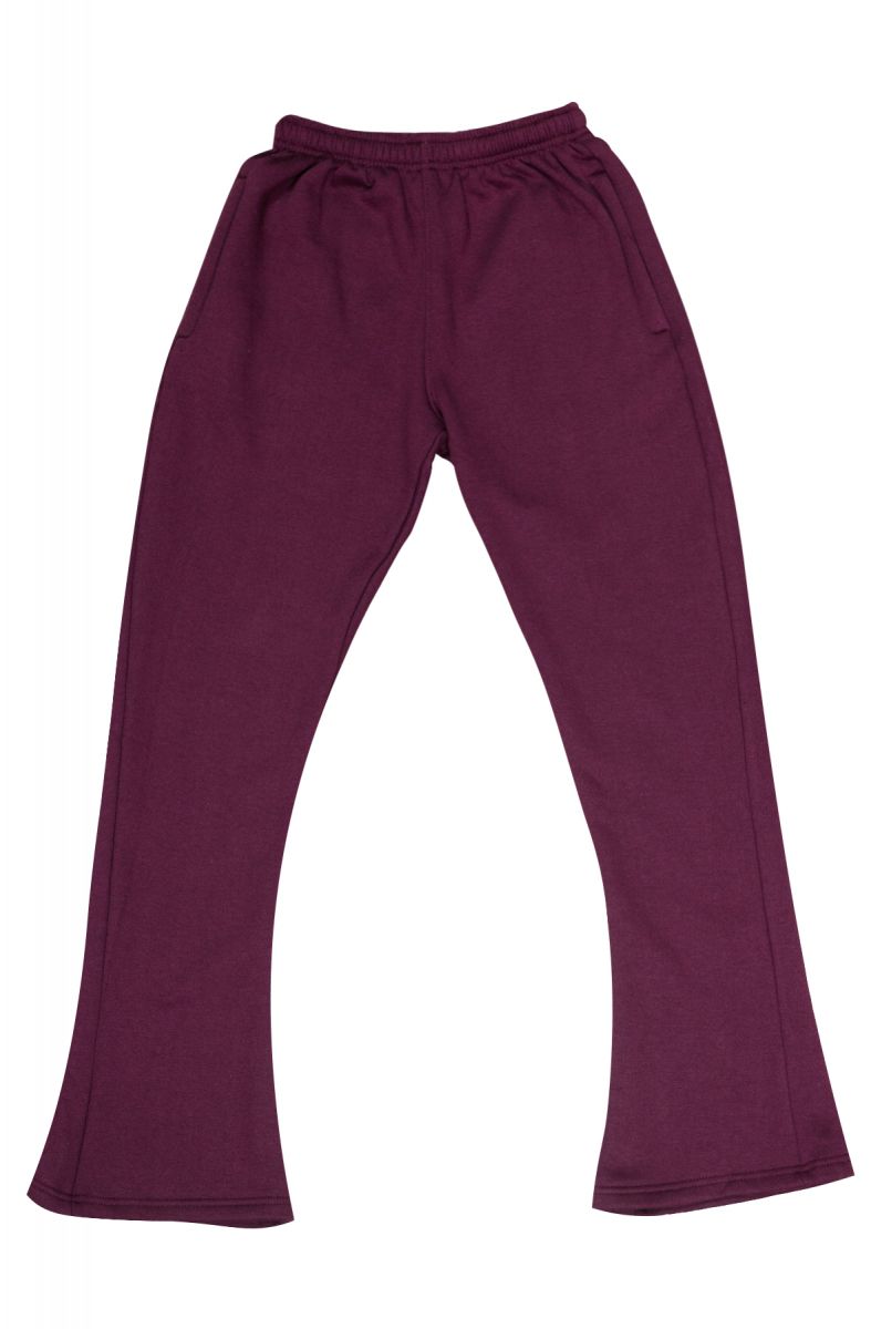 STAY WINNING Maroon Flare Sweatpants SW-0401 - Karmaloop