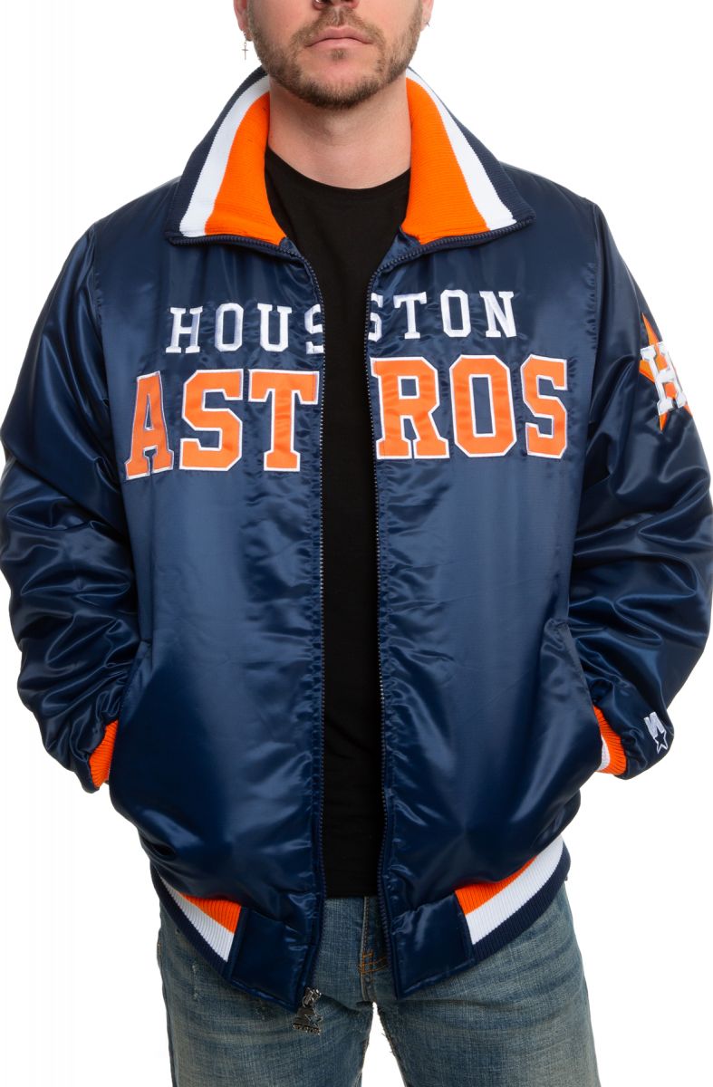 STARTER Houston Astros Varsity Jacket LS850697-HAS - Karmaloop