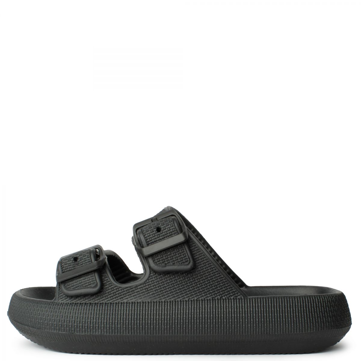 J P ORIGINAL Double Buckle Slide JPM ORGANIZE-16-BLKEVA - Karmaloop