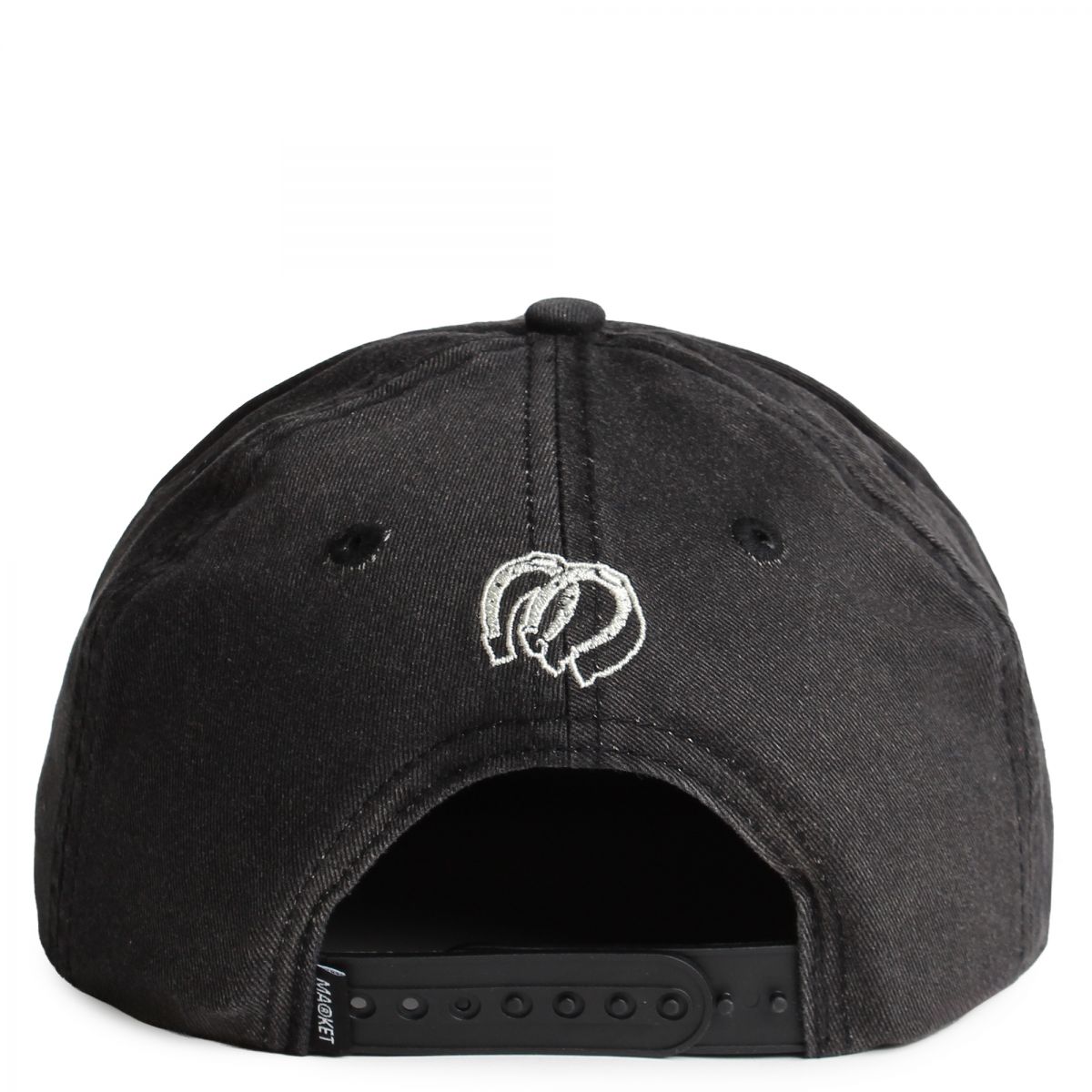 MARKET MARKET LASSO LOCKUP 5-PANEL HAT MKT25FW-HT0060BLK - Karmaloop
