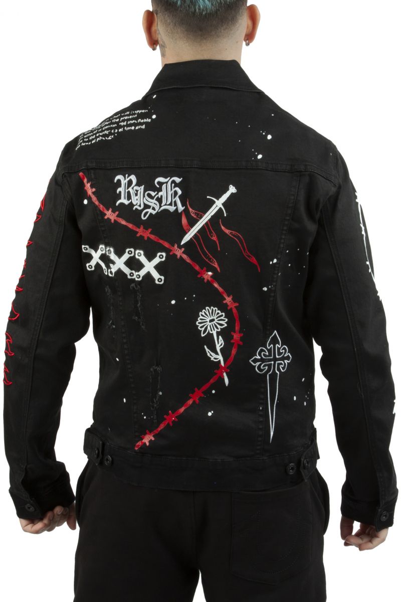SMOKE RISE Razor Wire Jacket JJ22229-BLK - Karmaloop