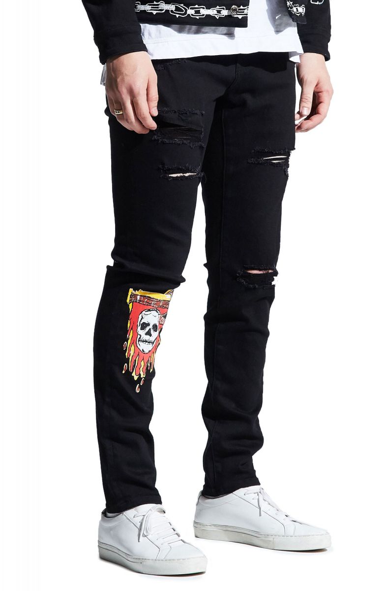 EMBELLISH Reapers Standard Denim in Black EMBF219-132 - Karmaloop