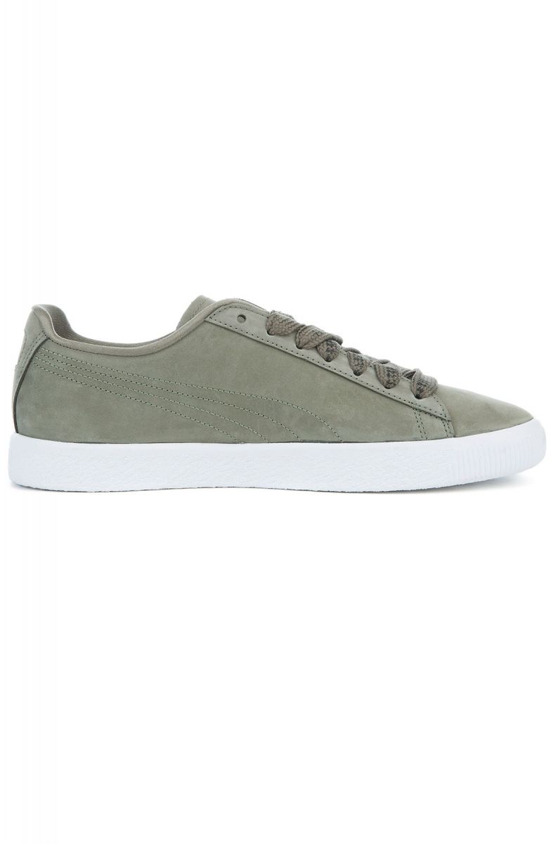 PUMA The Puma x Trapstar Clyde Sneaker in Burnt Olive 36298902-OLV ...