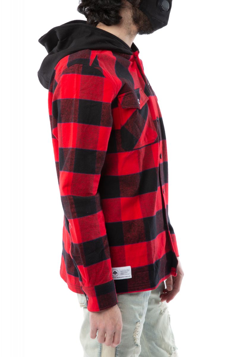LRG Only One Buffalo Flannel L0HNMLTXX-RED - Karmaloop