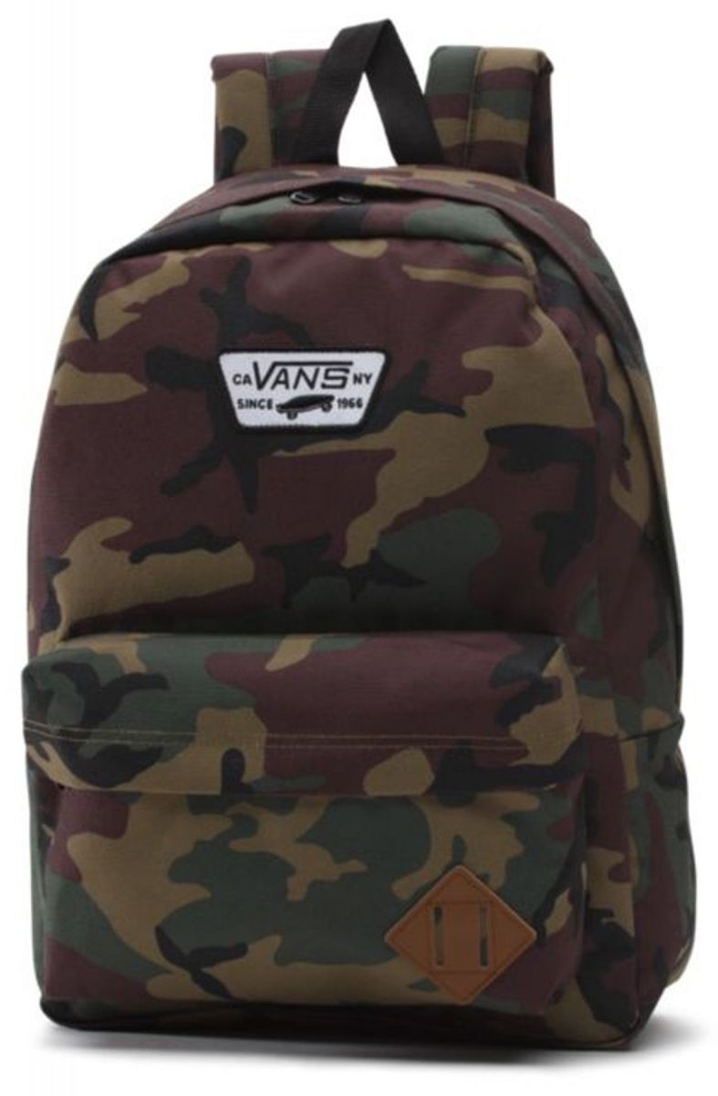 VANS The Old Skool ll Backpack in Classic Camo and Black VN000ONIJ2R ...