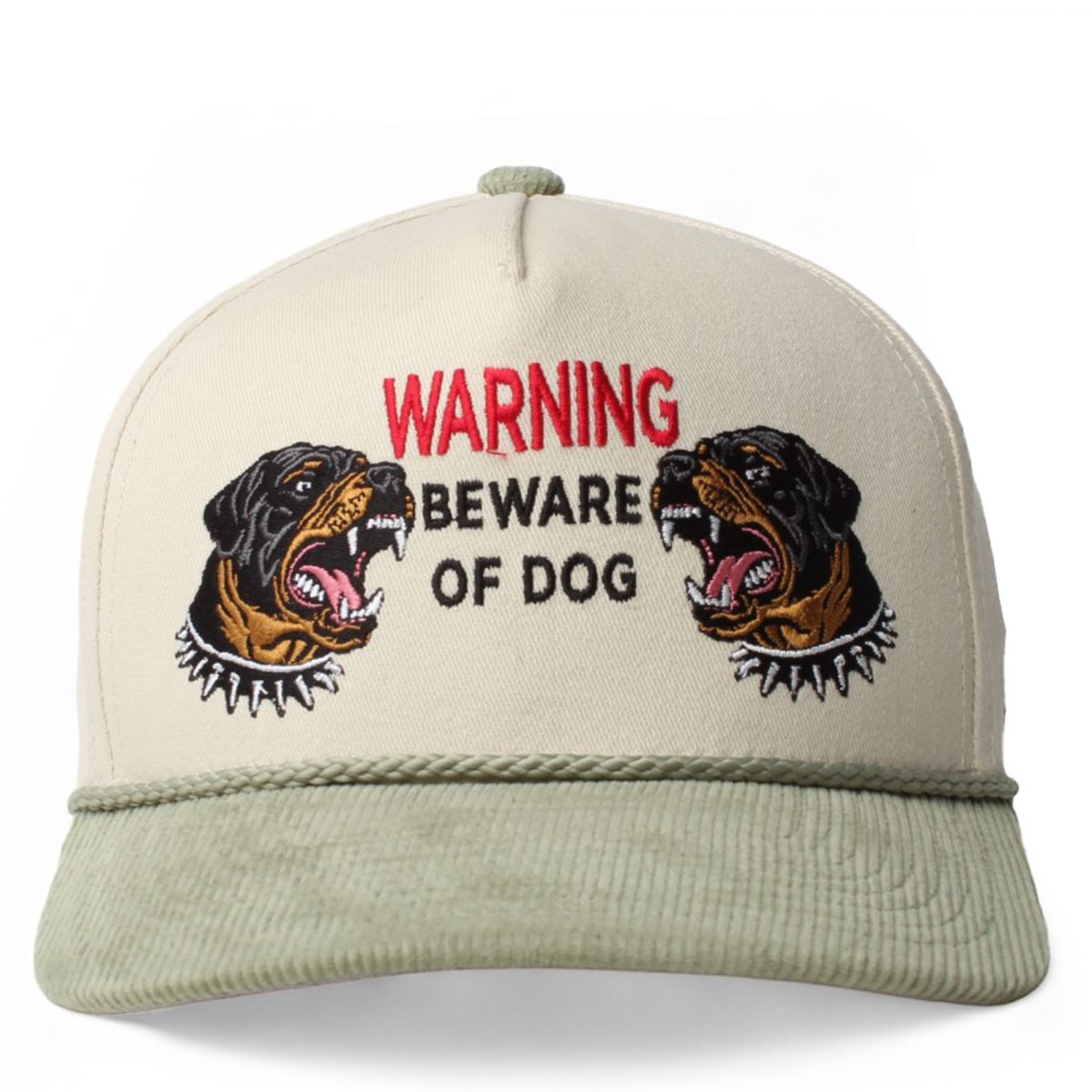 FIELD GRADE Beware of Dog Snapback Hat 1004739 - Karmaloop