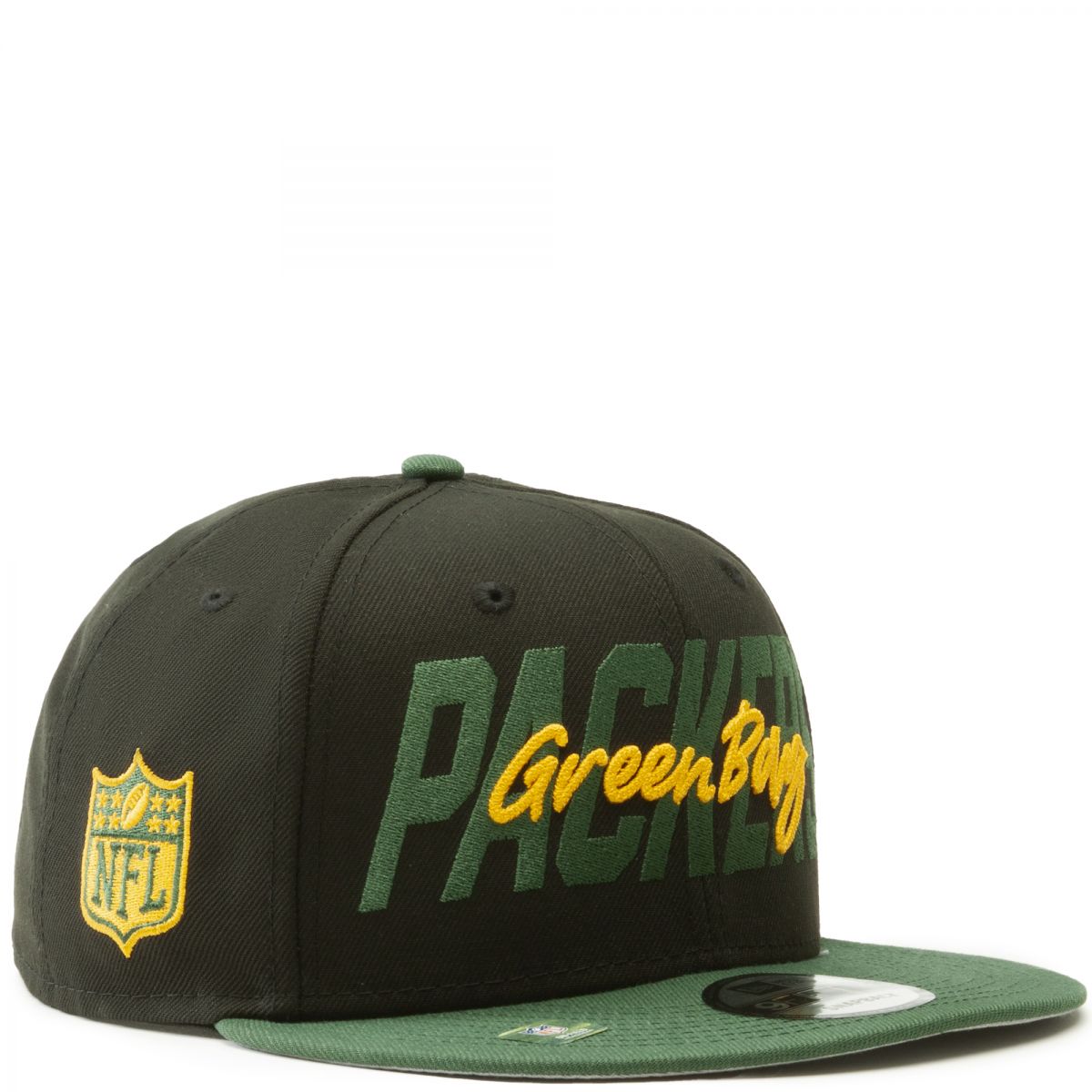 NEW ERA CAPS Green Bay Packers NFL Draft 9FIFTY Snapback 60232496 ...