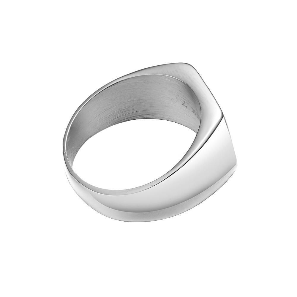 MISTER Signet Ring Chrome R-V2-C-CHROME - Karmaloop