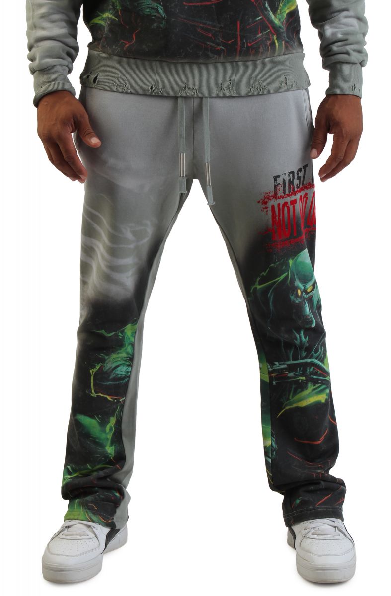 FIRST ROW Caution Not So Quiet Ghost Rider Flare Jogger FRB2491-MOSS ...