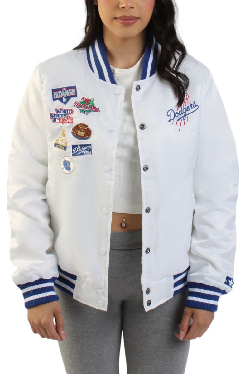 STARTER MLB Dodgers Champions Jacket NS35W551 LAD - Karmaloop