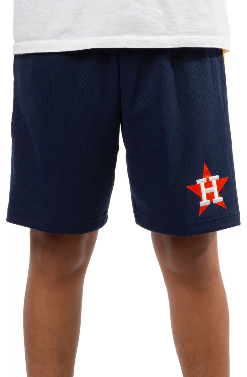 MITCHELL & NESS Houston Astros Team DNA Shorts SHORMI19009-HASNAVY ...
