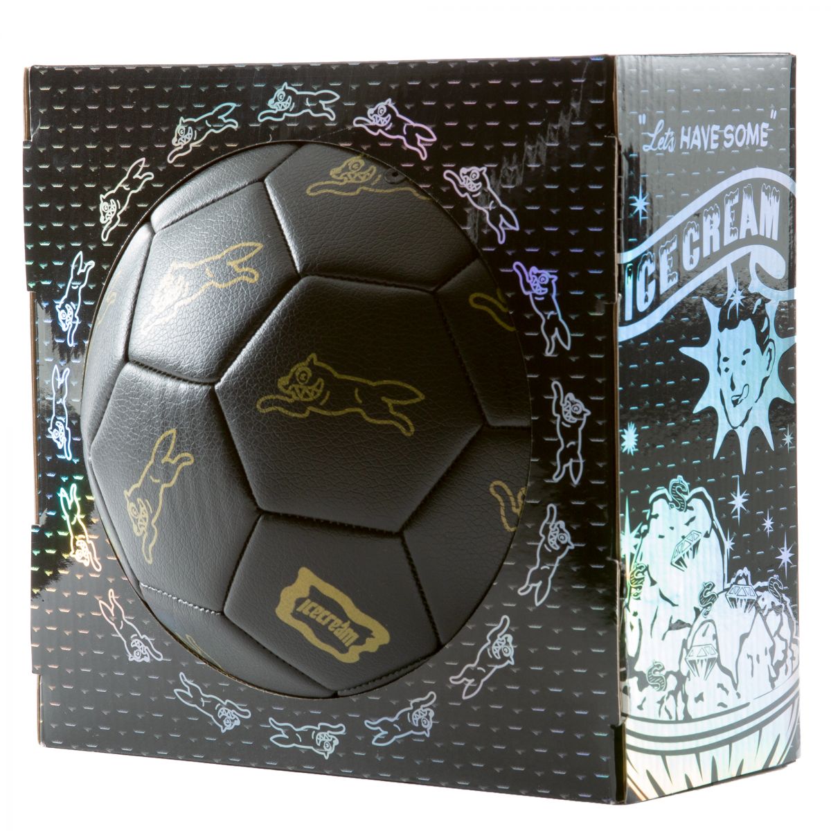 ICE CREAM Goal Soccer Ball 411-4808BLK - Karmaloop