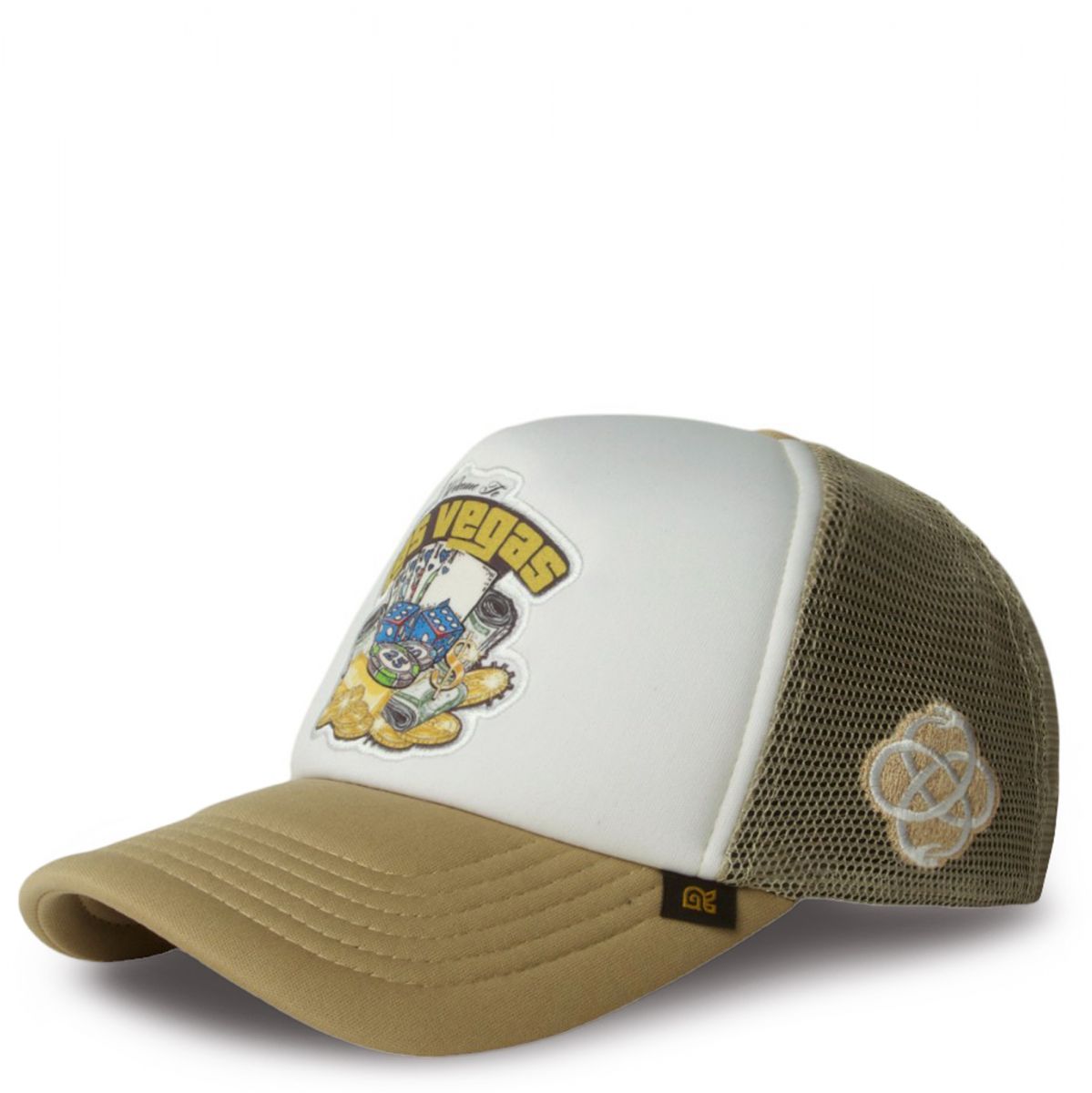 REFERENCE CO. Greetings from Las Vegas Trucker Hat REFLV16-KHA - Karmaloop