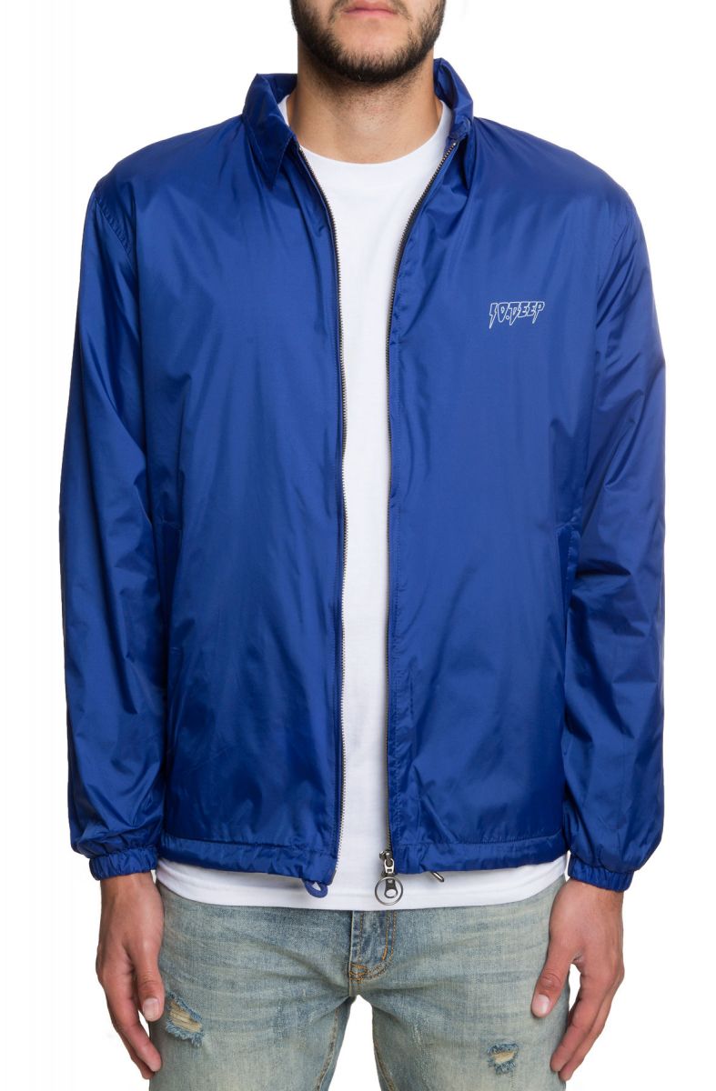 10 DEEP The Dust to Dust Coach's Jacket in Blue 183TD0620-BLU - Karmaloop